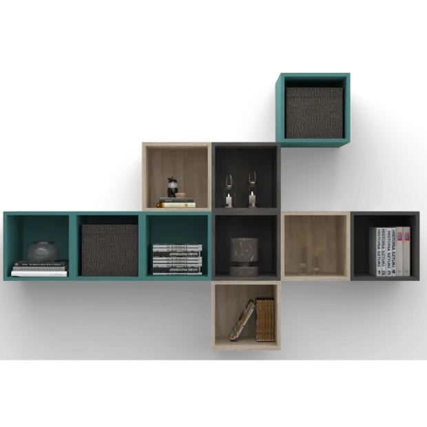 Cube wall unit 3 – Letto