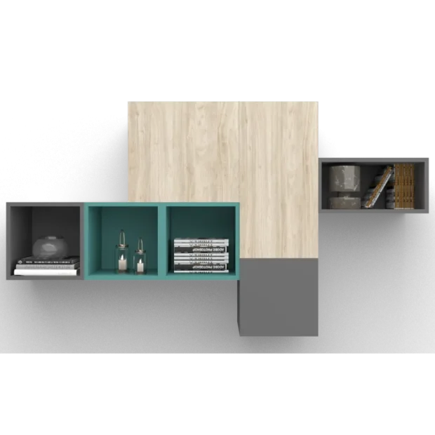 Cube wall unit 5 – Letto