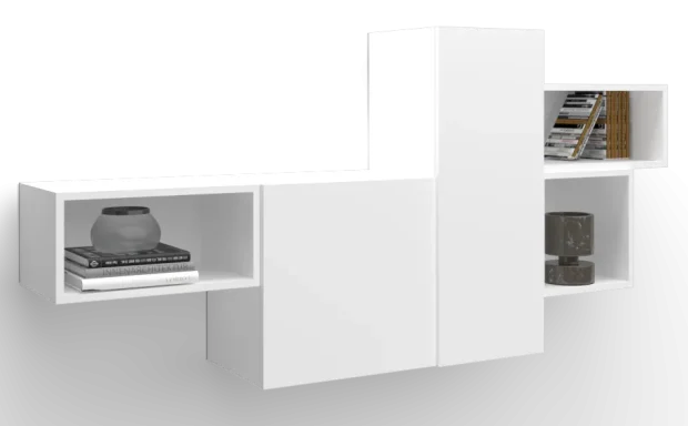 Cube wall unit 7 – Letto