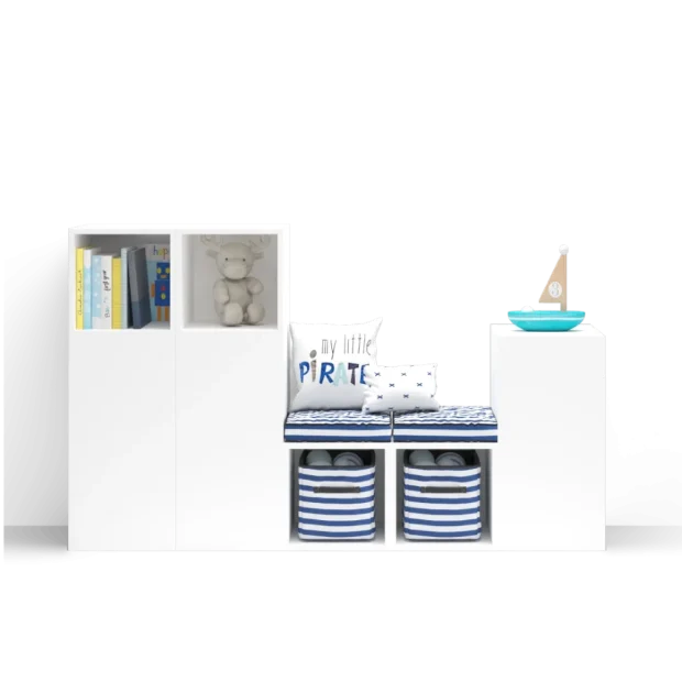 Cubby Storage System with Seating 2 – Letto