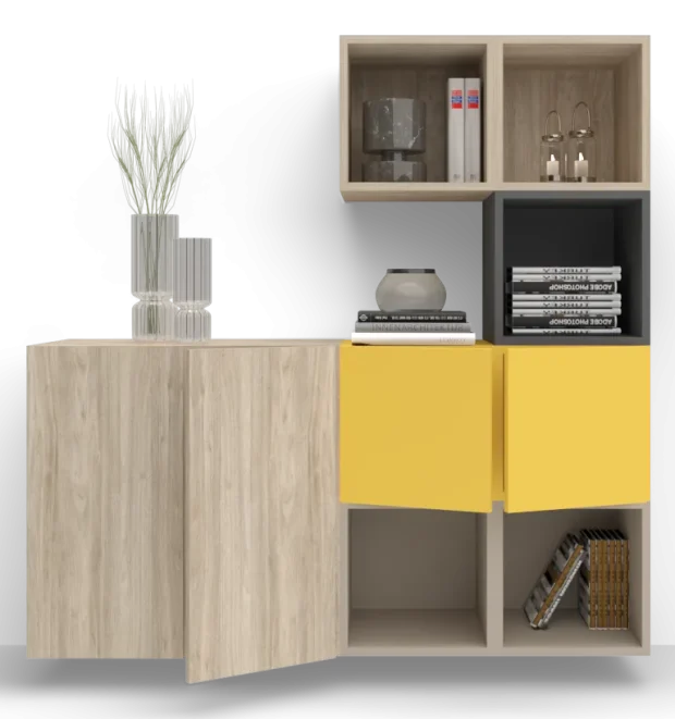 Cube wall unit 2 – Letto